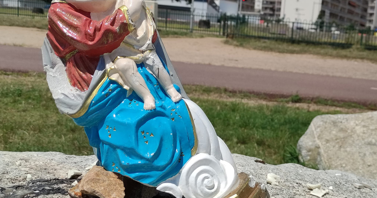 Décapitation de la statue de Notre-Dame de Lavasina : l'indignation de ...