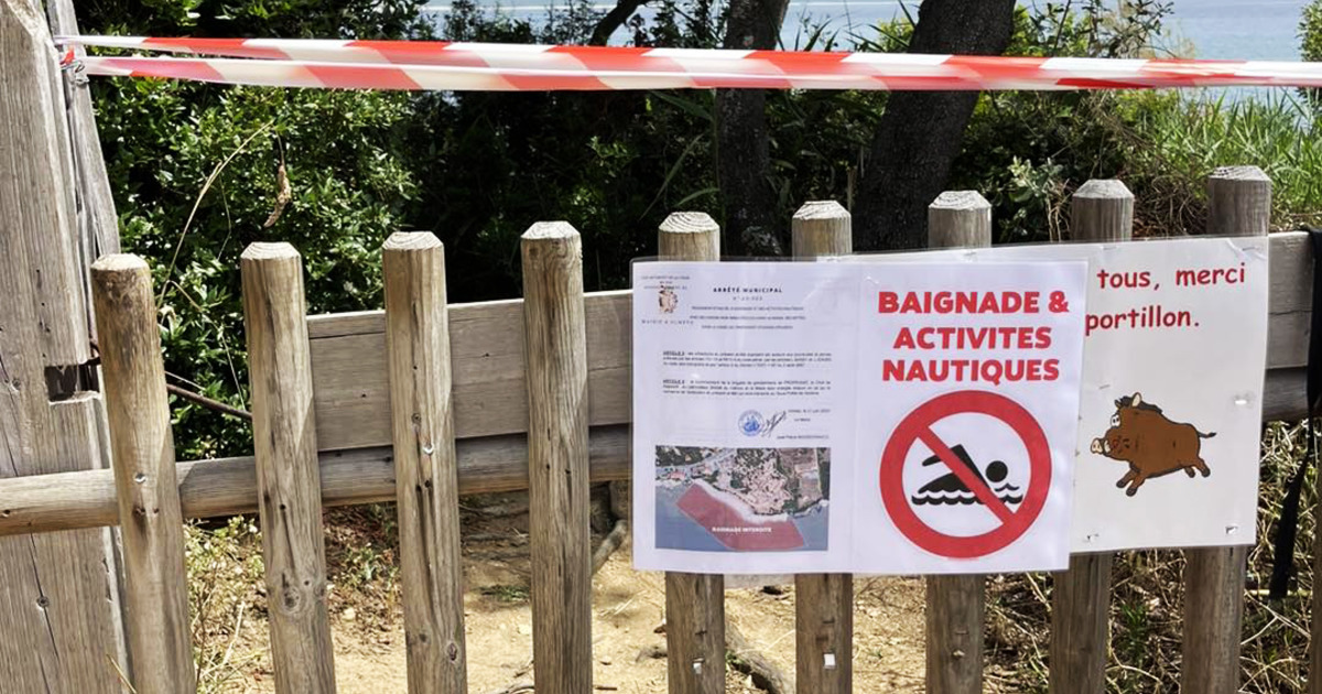 Engins explosifs immergés à Olmeto : les baignades et la pratique des ...