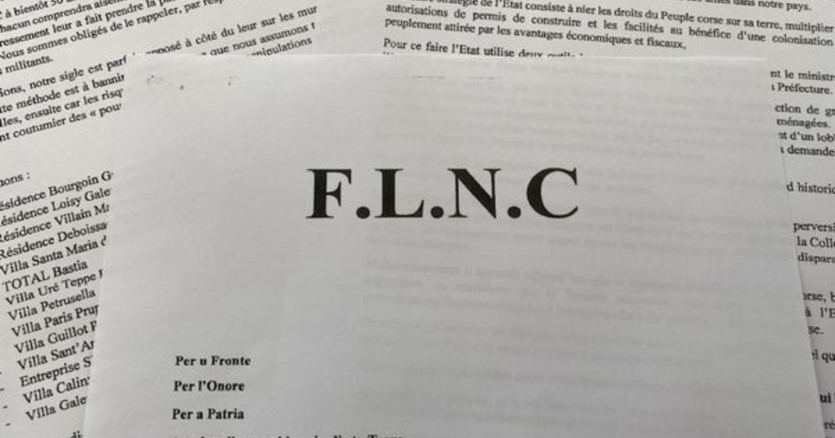 FLNC : Mise en garde et revendications