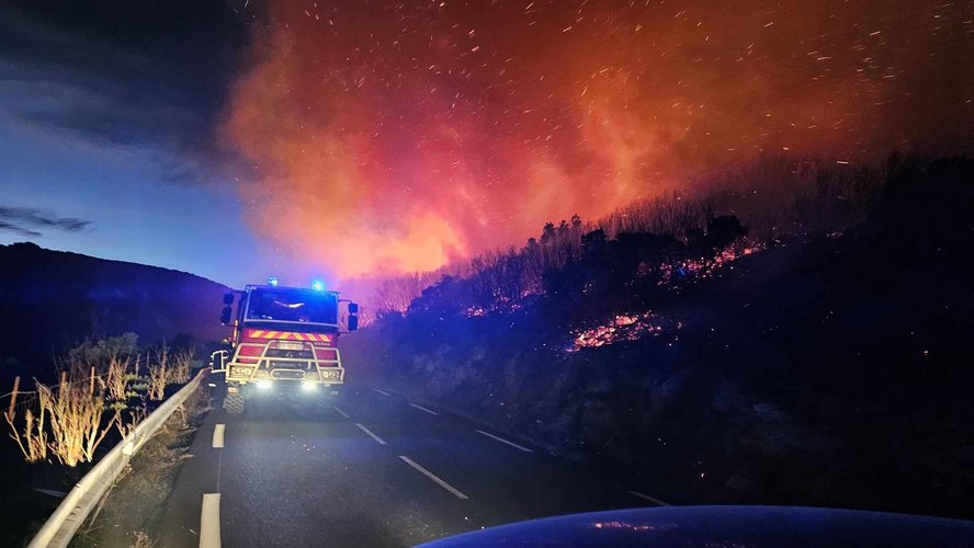 Incendie Du Col De Teghime Près De 200 Hectares Détruits Par Les