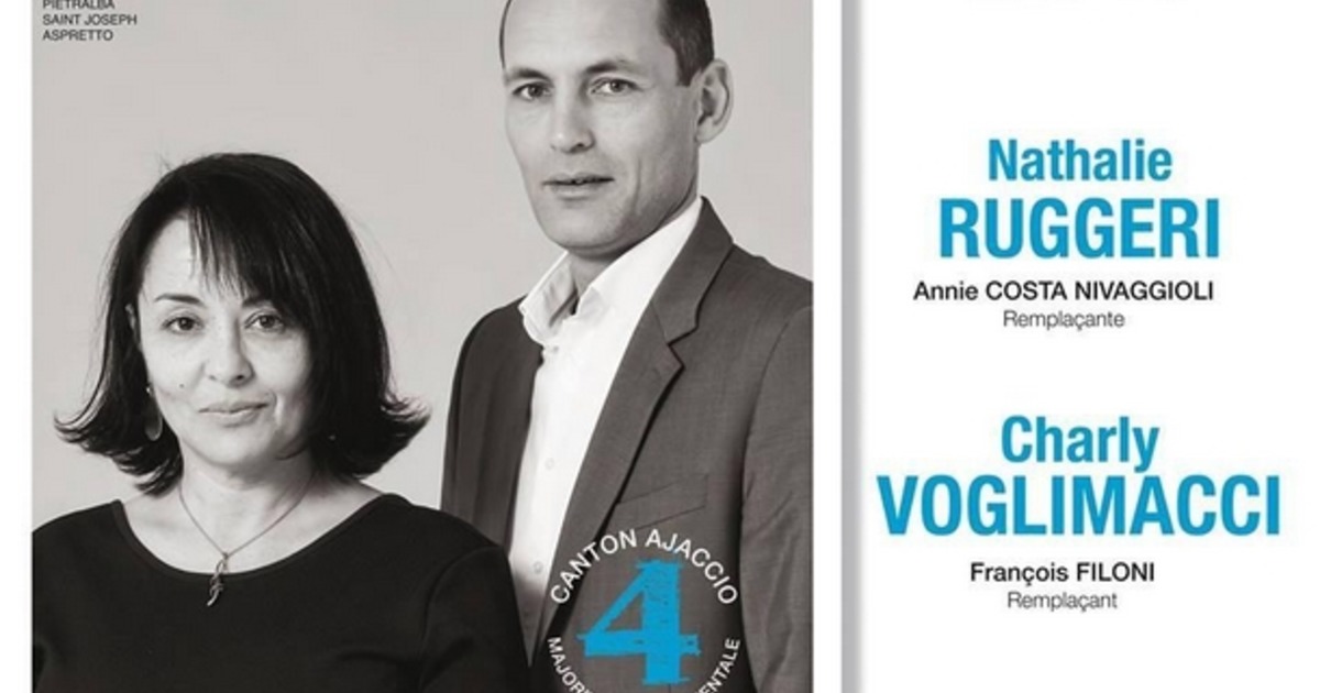 Départementales : Nathalie Ruggeri et Charly Voglimacci en ballottage ...