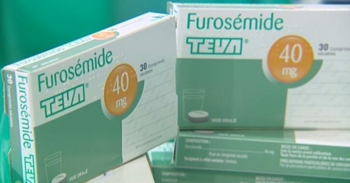 Des boîtes du diurétique Furosémide, provenant de lots mal conditionnés ...