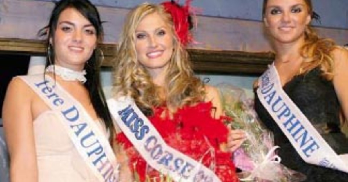 Maria Santa Lucchinacci est la miss Corse 2008